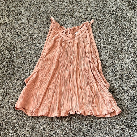 Tops | Pink Flowy Tank Top Size S | Poshmark